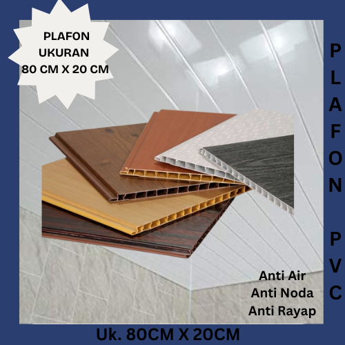 Jual PLAFON PVC UNTUK KOLONG DAPUR UKURAN 80 CM LEBAR 20CM MINIMALIS ...