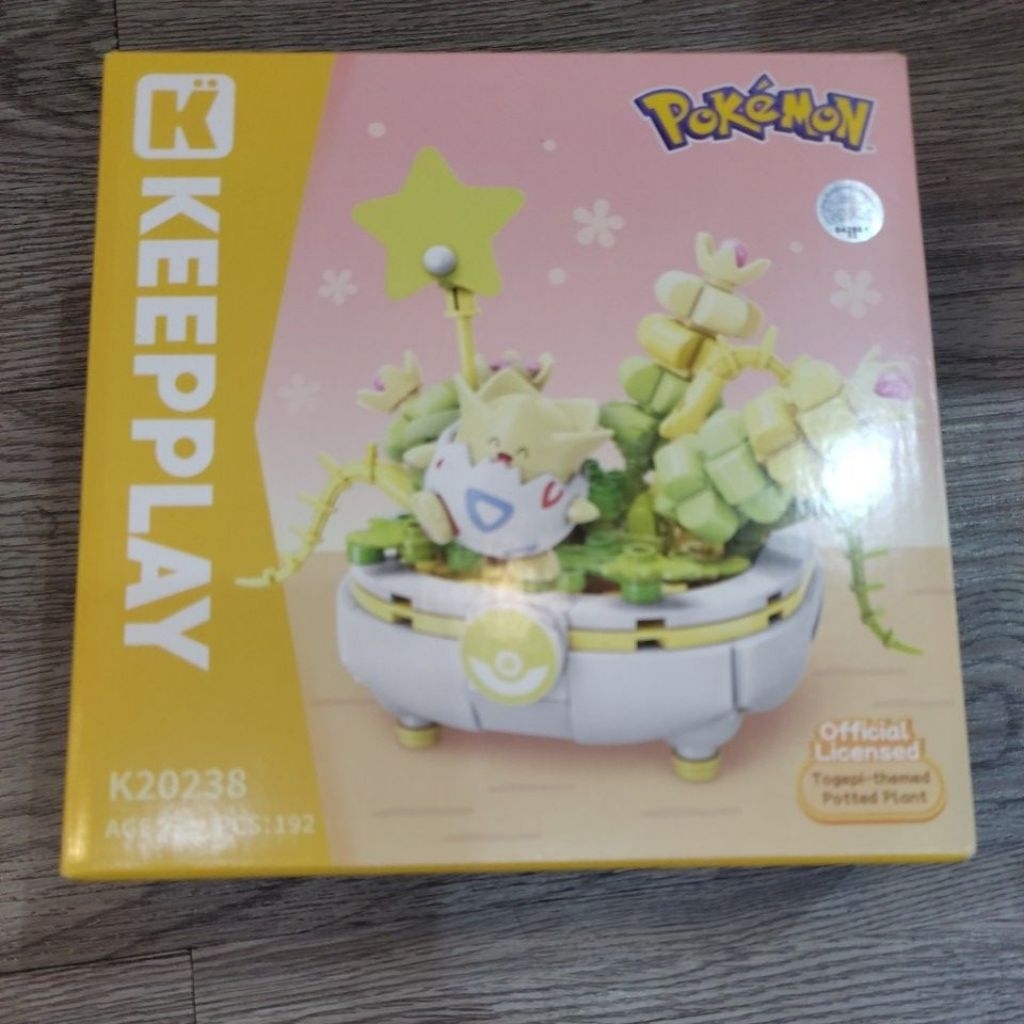 Jual MAINAN KEEPLAY pokemon togepi-themed Potted plant k20238 | Shopee ...