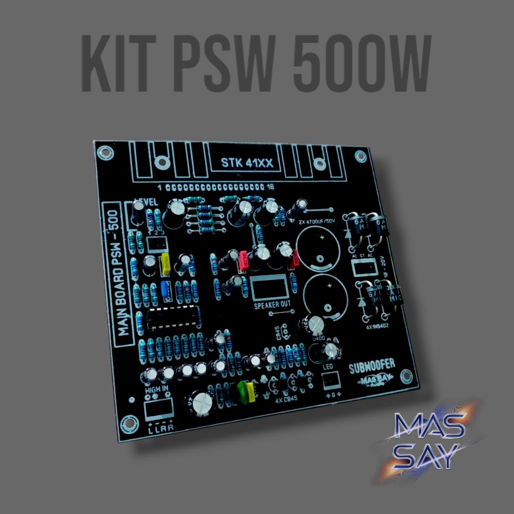 Jual KIT PSW 500 (Tanpa Socket ,IC STK & ELCO PSU) | Shopee Indonesia