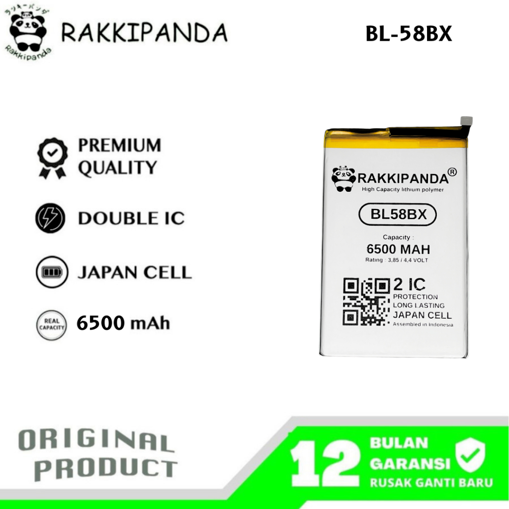 Jual RakkiPanda - BL-58BX Infinix Hot 9 Play X680/Hot 10s X689/Hot 10 ...