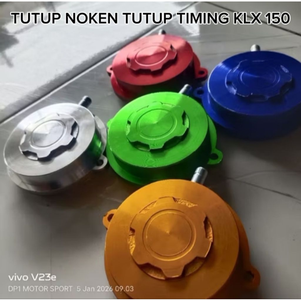 Jual Tutup Noken Tutup Timing KLX 150 CNC Aluminium PNP Kawasaki KLX150 ...