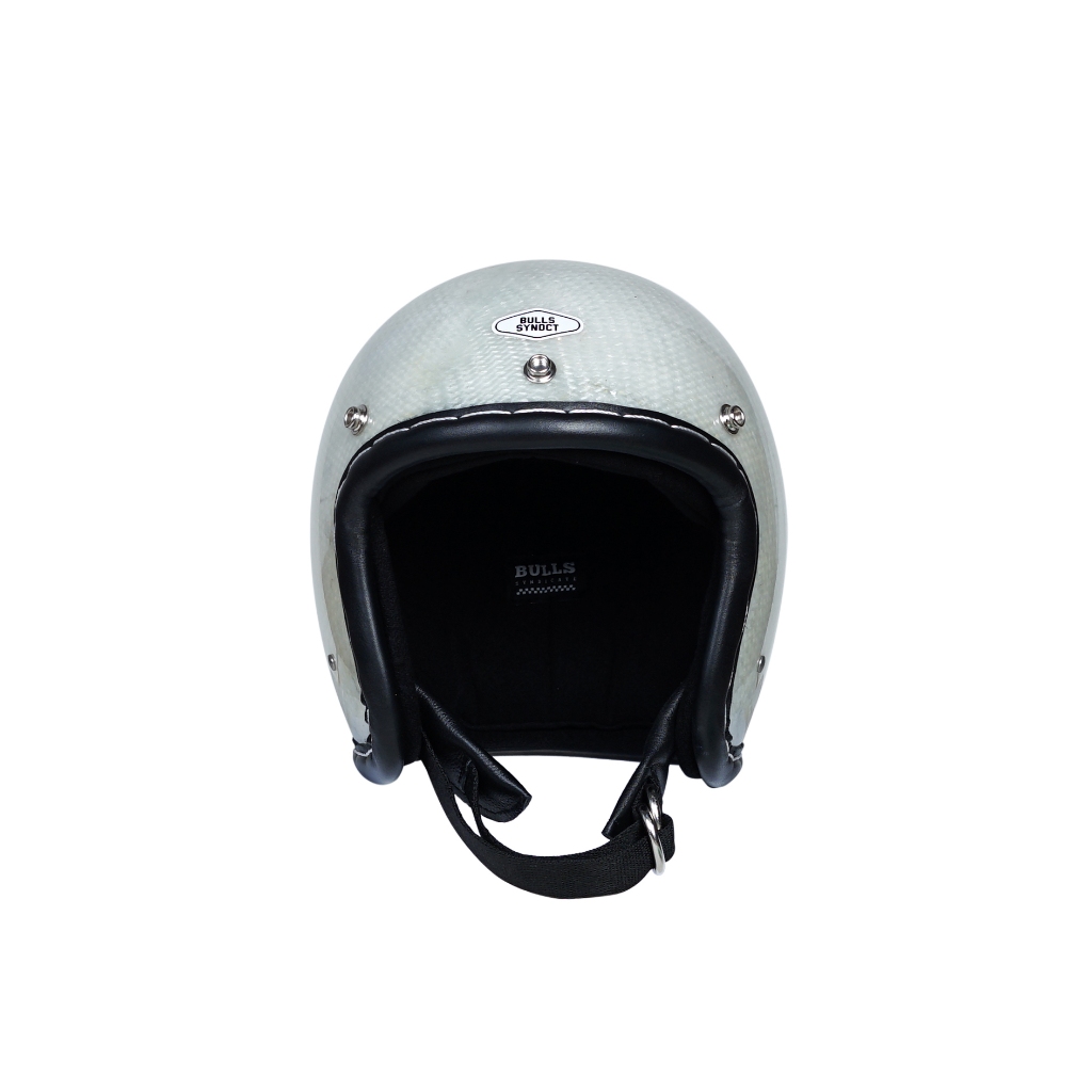 Jual BULLS SYNDICATE Slim Head Helmet | Barnel Raw White | Shopee Indonesia