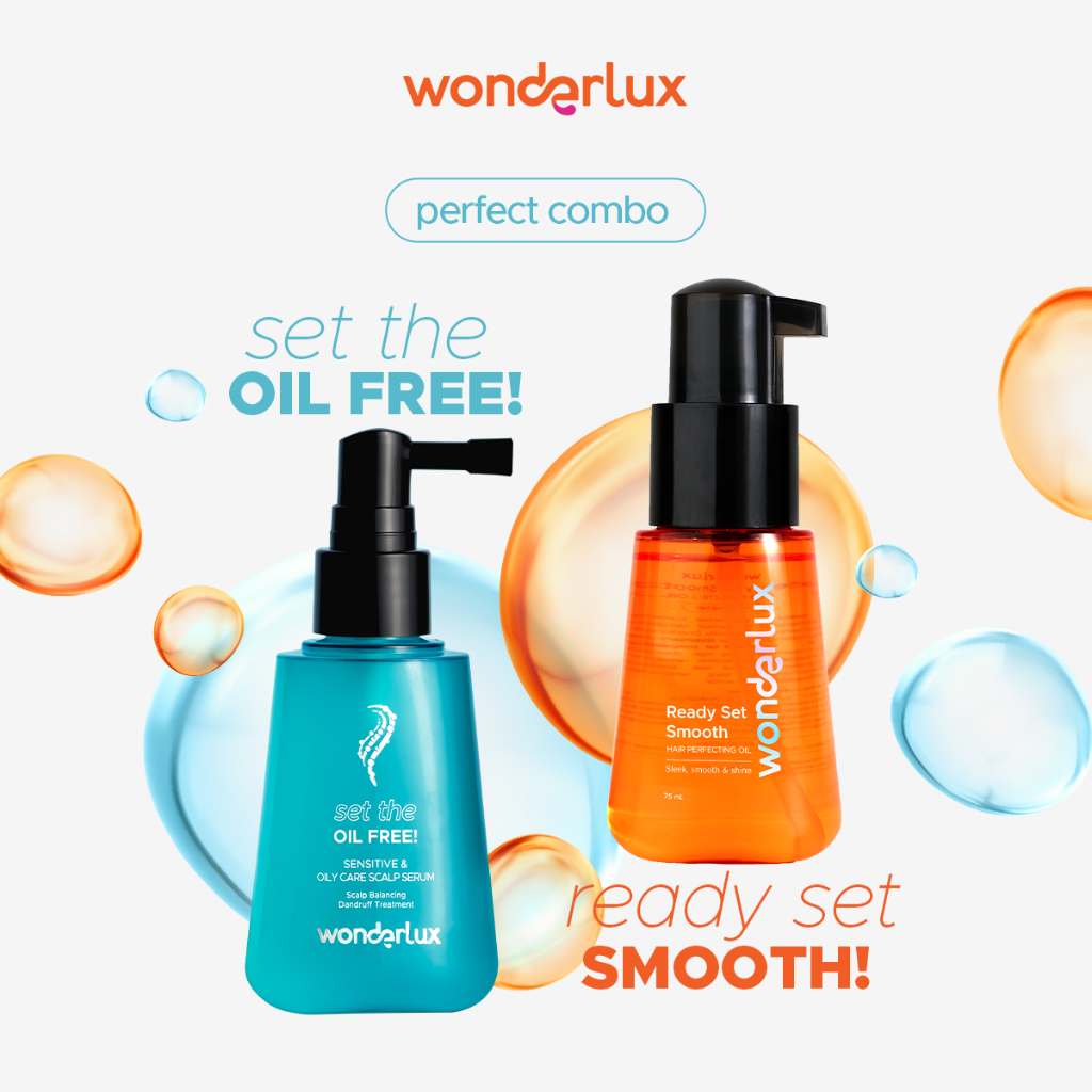 Jual Wonderlux Perfect Combo - Rambut Berkilau Anti Lepek! [2x75ml ...