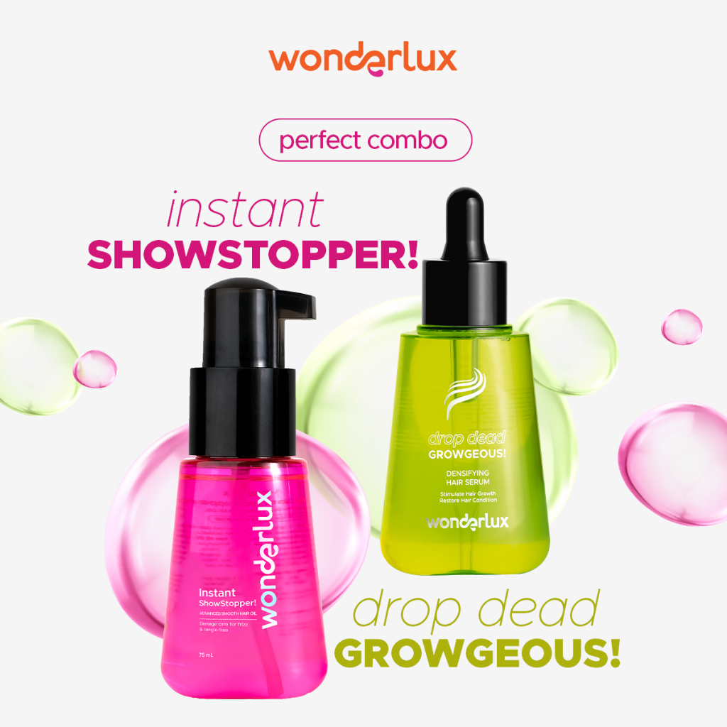 Jual Wonderlux Perfect Combo - Rambut Tebal Anti Kusut! [2x75ml ...