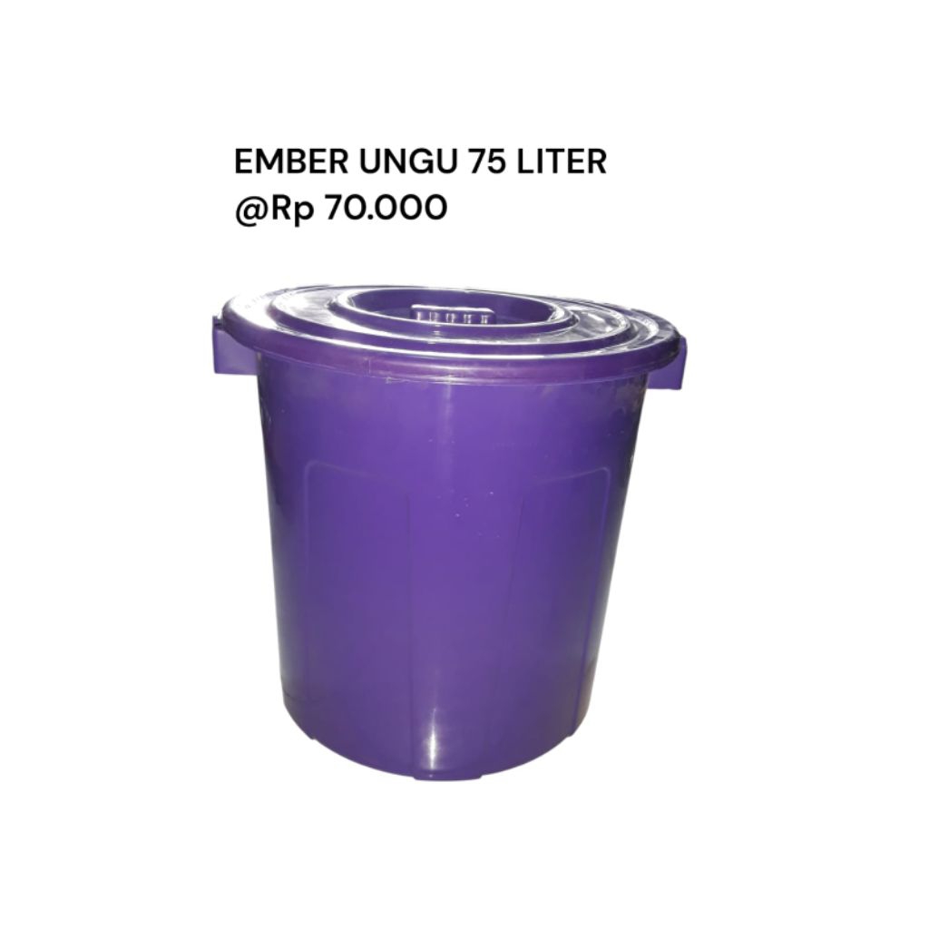 Jual EMBER PLASTIK 75 LITER | Shopee Indonesia
