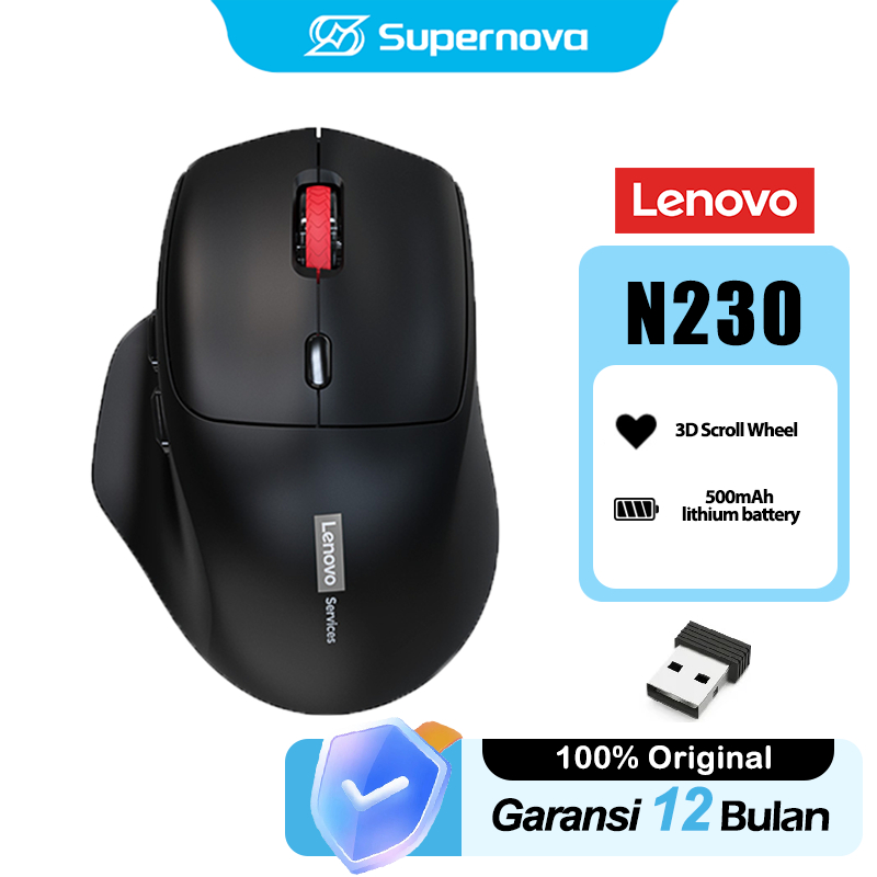 Jual Lenovo N230 Mouse Wireless untuk Windows, Mac, Linux dan ChromeOS ...