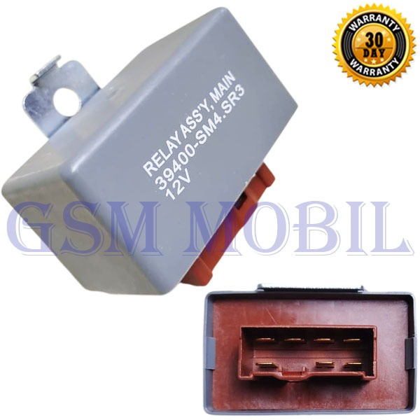 Jual Main Relay Pompa Minyak Honda Civic Genio Estilo 39400-SM4-003 ...