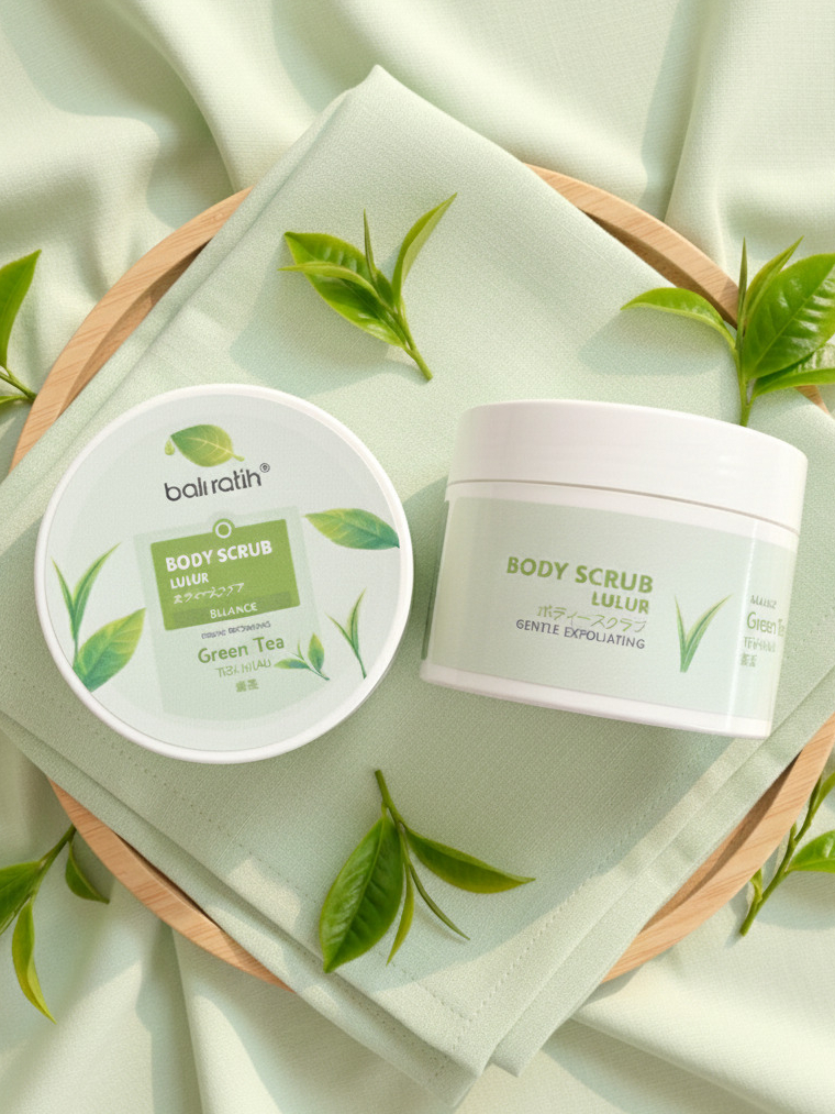 Jual Bali Ratih Lulur / Body Scrub Balance Green Tea | Shopee Indonesia