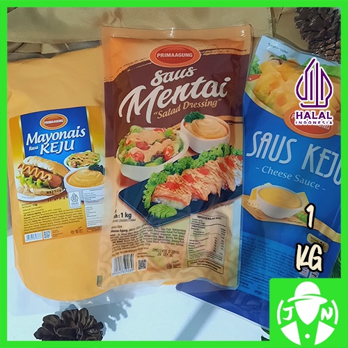 Jual Saos Mentai Prima Agung 1kg – Mentai Sauce / Salad Dressing ...