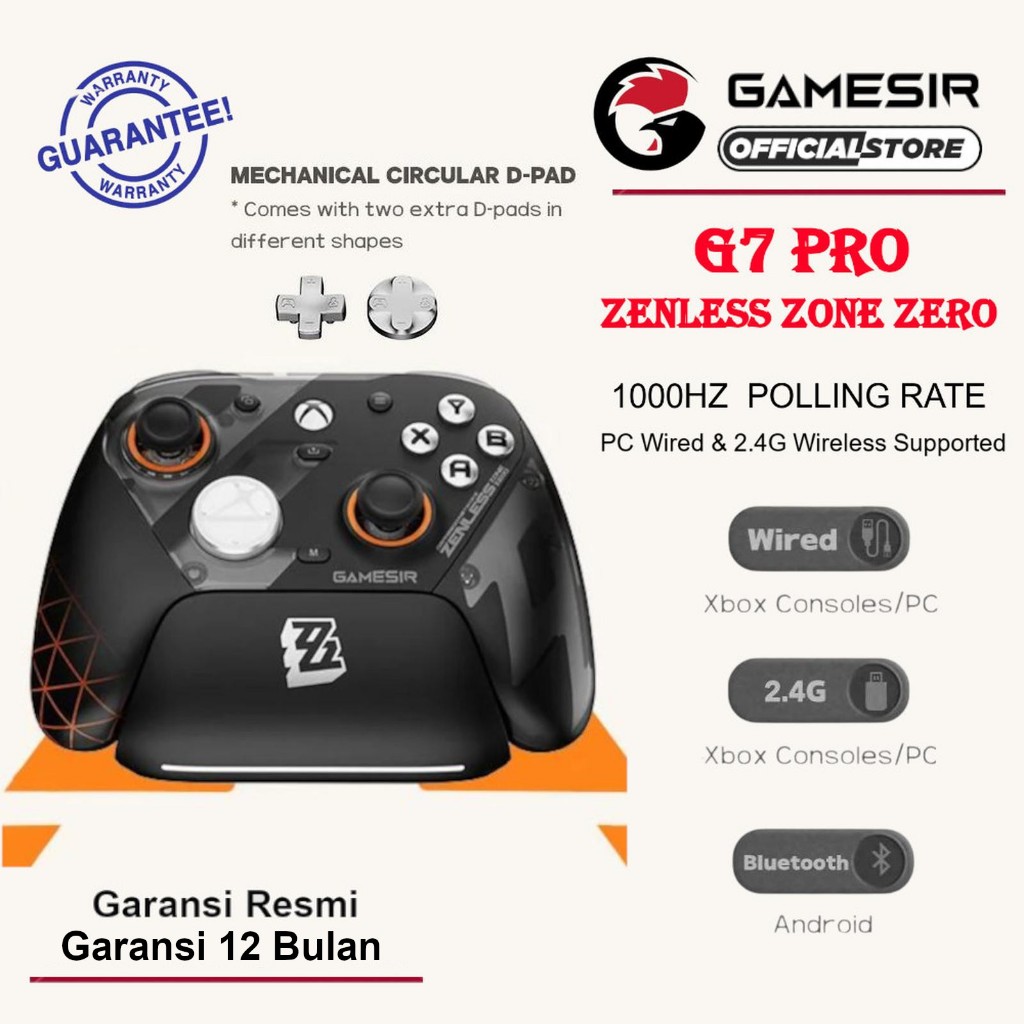 Jual GameSir G7 Pro Zenless Zone Zero Wireless Gamepad Controller Hall ...