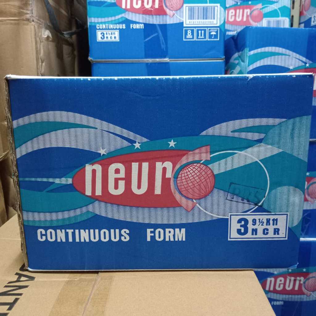 Jual Kertas Continuous Form Neuro 9.5x11 3 Ply Bagi 2 K3/2 NCR Print ...