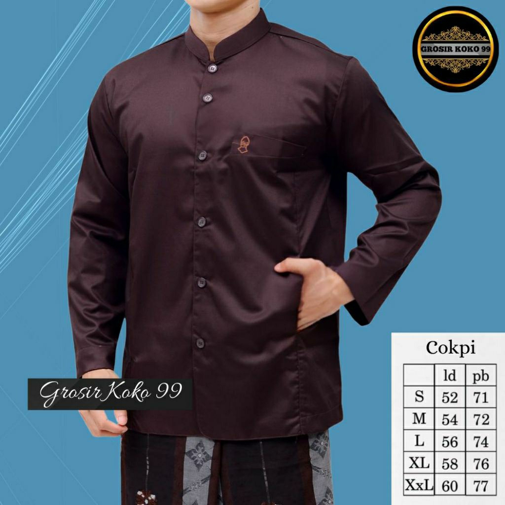 Jual BAJU KOKO HAIBAH MODEL AMMU ORIGINAL PREMIUM SEMI JAS MODEL ...