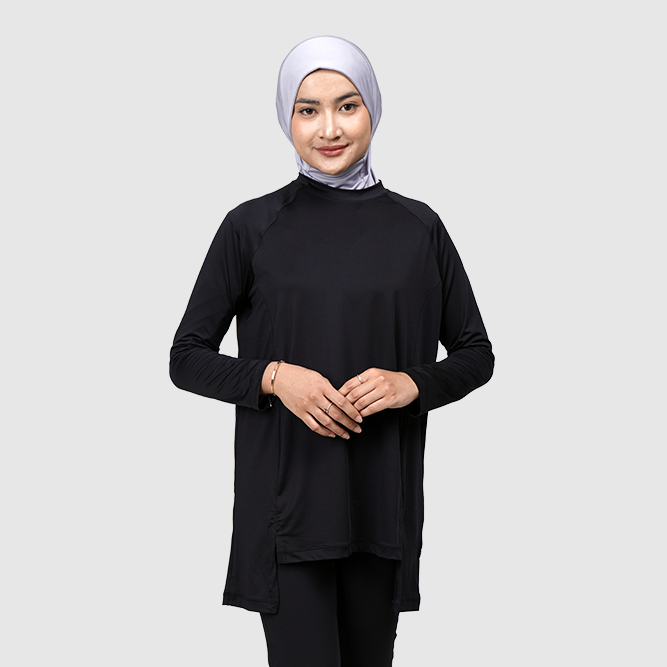 Jual HIA EveryWear Devonee Long Top Wanita Bahan Hacktive Fabric ...