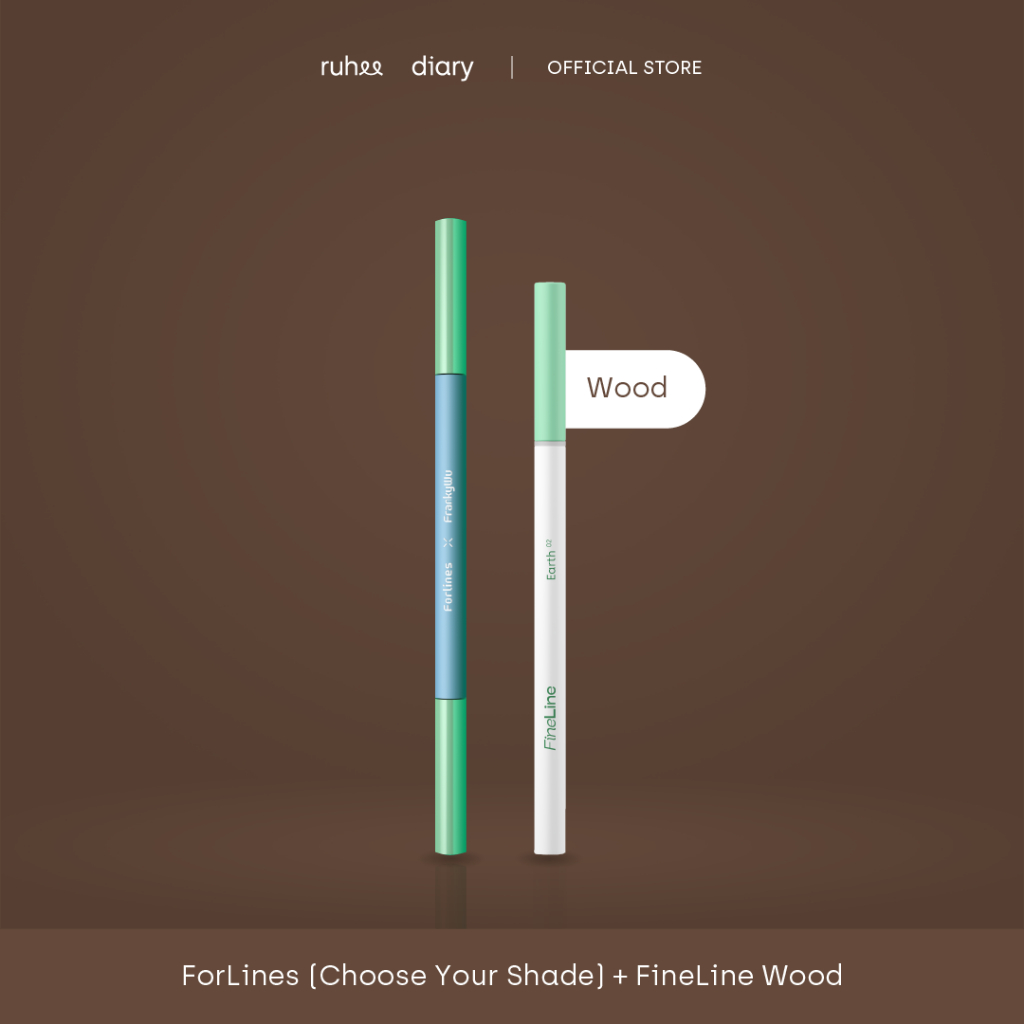 Jual RUHEEDIARY Bundle ForLines Franky Wu x FineLine (Wood) | Shopee ...