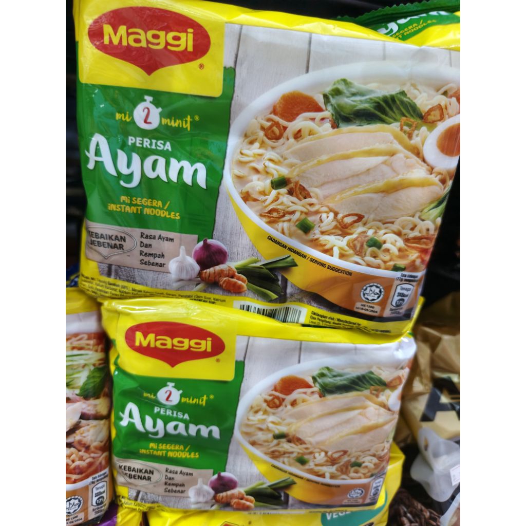 Jual Maggi Mie Instant Perisa Ayam 5bgks@77gr | Shopee Indonesia