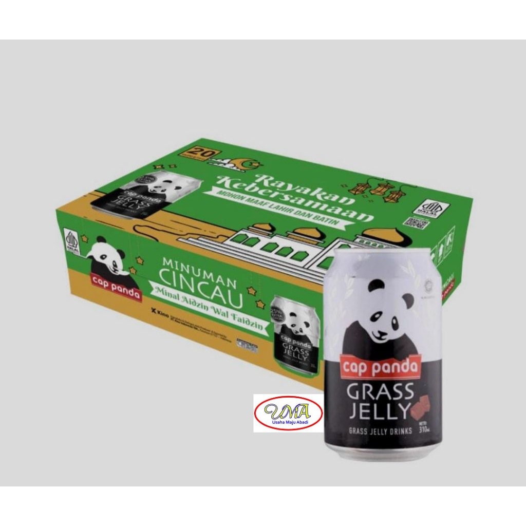 Jual Minuman Cincau Cap Panda 310 ML (1 Dus isi 20 Kaleng) | Shopee ...