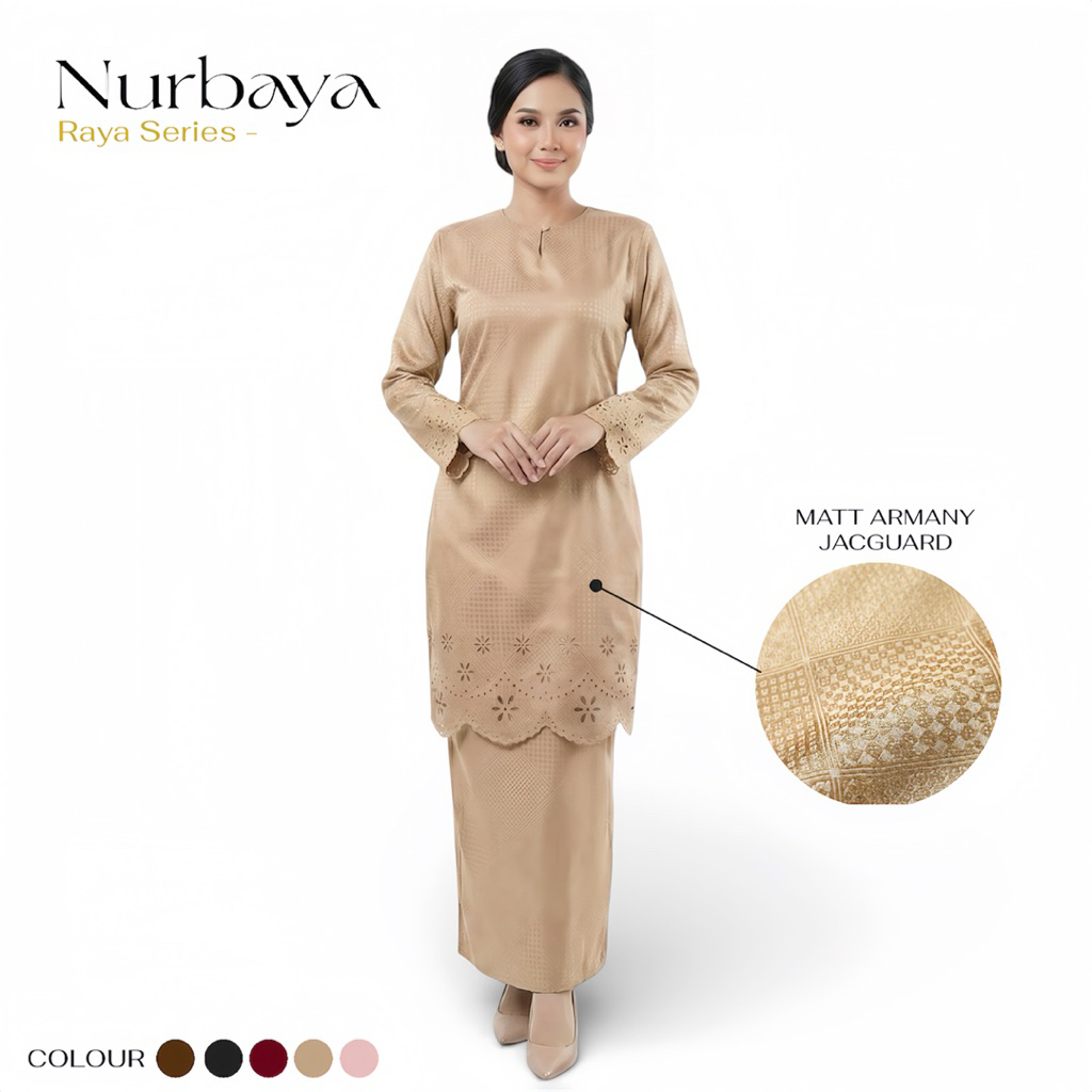 Jual One Set Melayu Nurbaya-Raya Series Terbaru Setelan Rok Seragaman ...