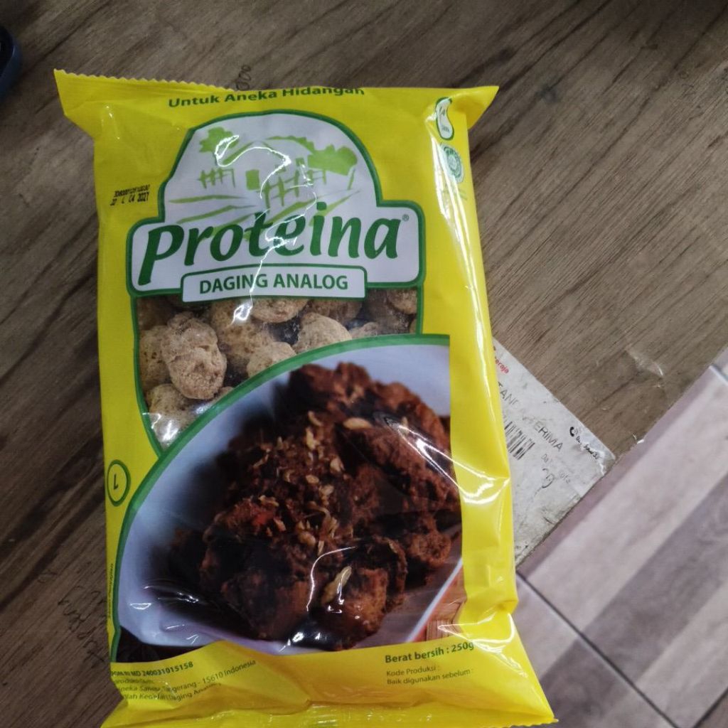 Jual Proteina besar / daging nabati potong vegan | Shopee Indonesia