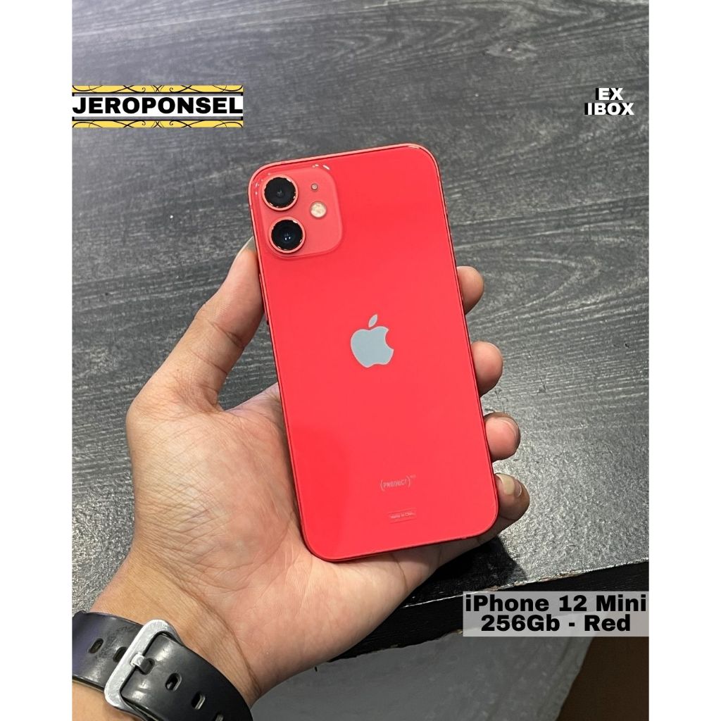 Jual IPHONE 12 MINI 256GB RED IBOX MULUS ORIGINAL BATTERY 100% | Shopee ...