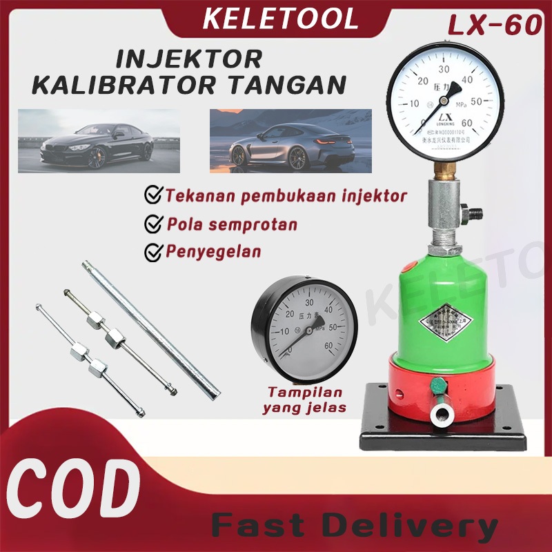 Jual LX-60 Diesel Injector Nozzle Pressure Tester Profesional Mobil dan ...