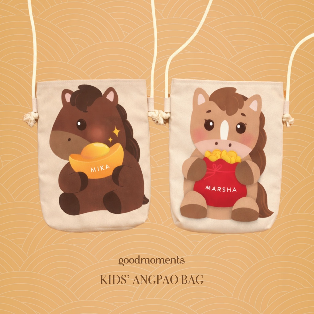 Jual Kids Horse Angpao Bag - Tas Angpao Kuda / Imlek 2026 - Goodmoments ...