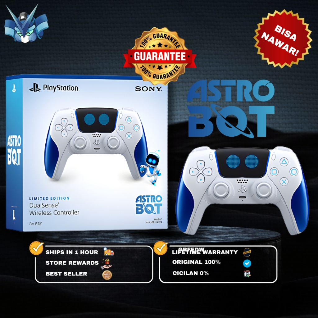 Jual PS5 Playstation Dualsense Dual Sense Controller Wireless Astro Bot ...