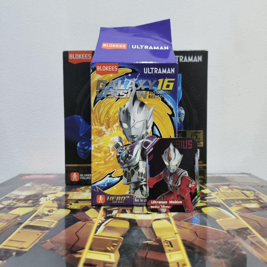 Jual Blokees Ultraman Vol. 16 | Mebius Infinity | Shopee Indonesia