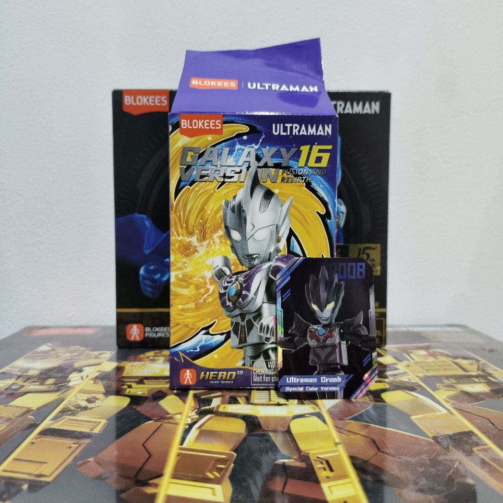 Jual Blokees Ultraman Vol. 16 | Groob (Special Color Version) | Shopee ...