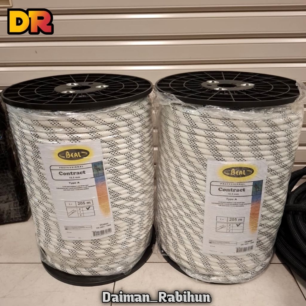 Jual Tali Karmantel Statis Beal 10,5mm x 200m – Kekuatan ±30kN, EN1891 ...