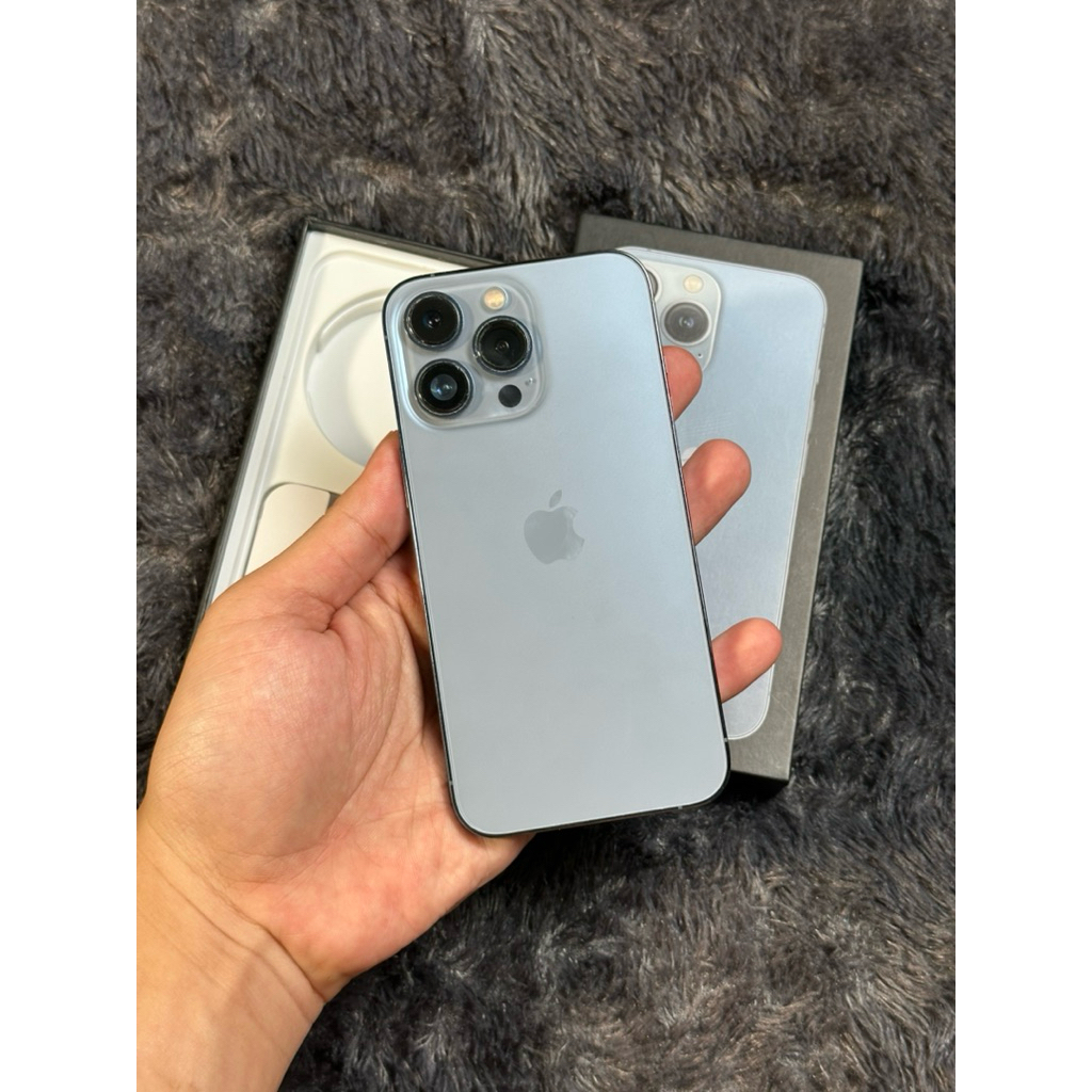 Jual iphone 13 pro 512gb ibox sierra blue | Shopee Indonesia