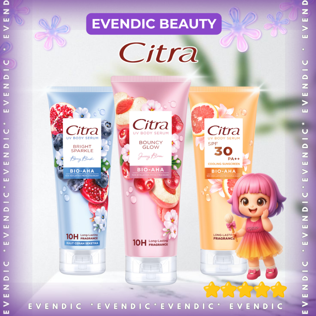 Jual Citra Glow Bright UV -Body Serum -All Series -Bouncy Glow - Bright ...
