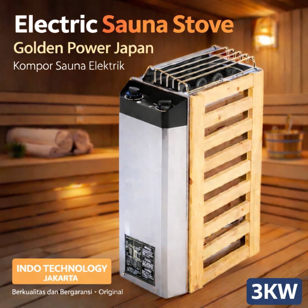 Jual Sauna Stove Electric Heater Golden Power Japan Kompor Sauna ...