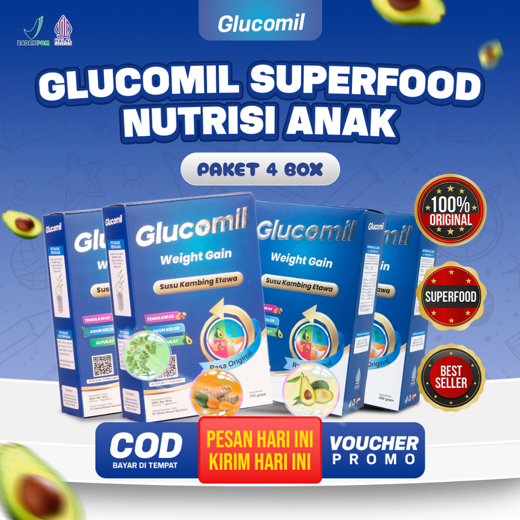 Jual Susu Glucomil Susu Tumbuh Kembang Anak Penambah Berat Badan Anak ...