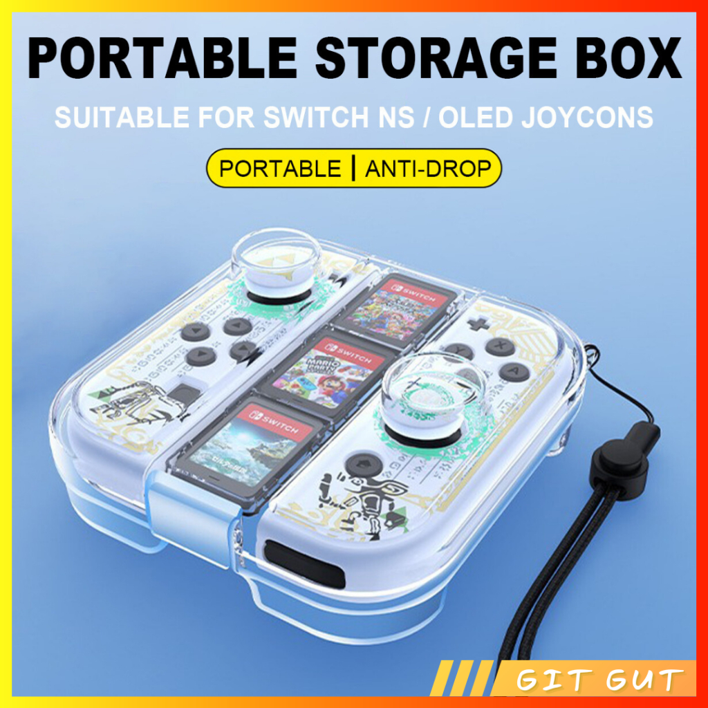 Jual Nintendo Switch 1 / OLED Joycon Joy Con Storage Hard Case Box ...