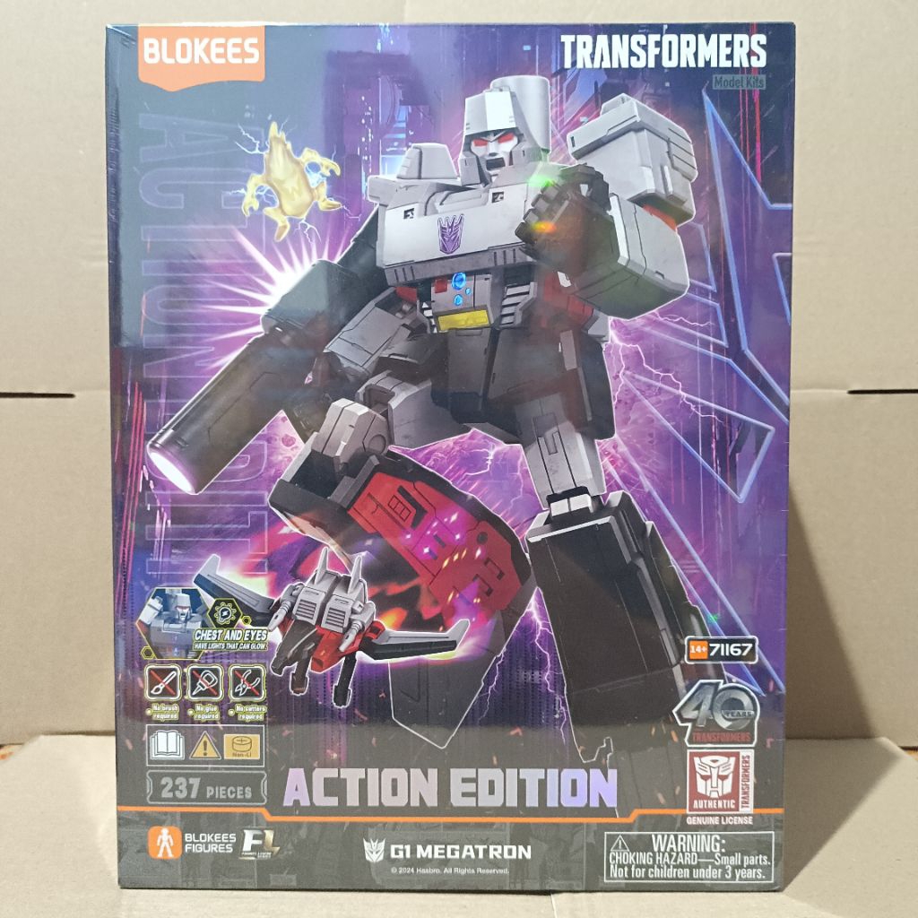 Jual Blokees Transformers AE02 Action Edition Megatron - Action Figure ...