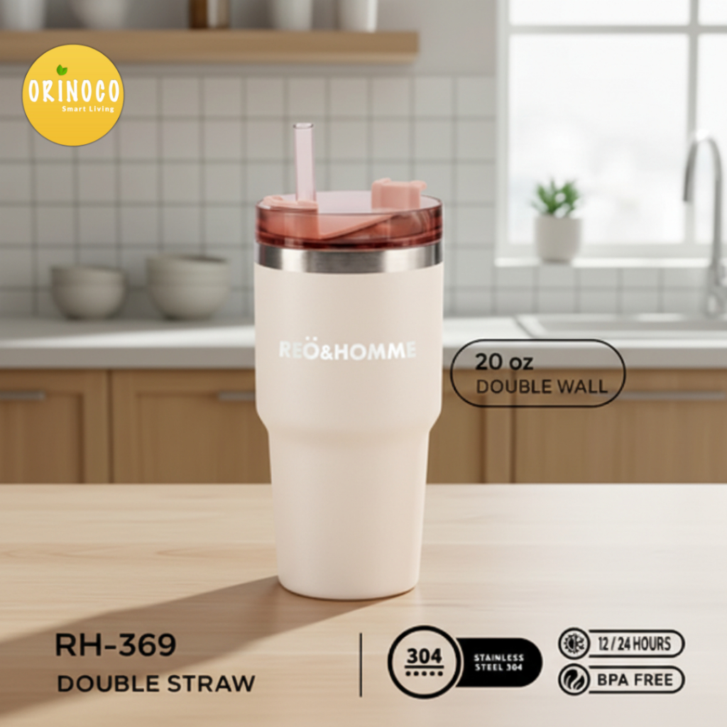 Jual Orinoco Mug Thermos RH-369 Vacuum Flask Double Wall Stainless With ...
