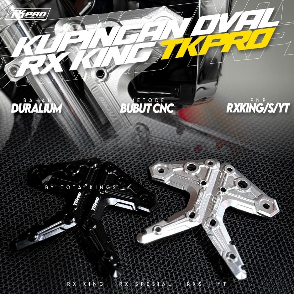 Jual KUPINGAN LAMPU OVAL TK PRO RX KING SERIES | Shopee Indonesia