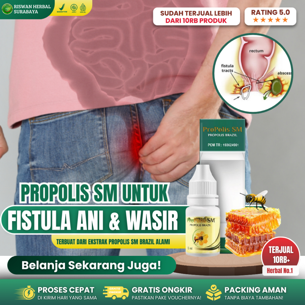 Jual Obat Fistula Fisura Ani Abses Anus Perianal Keluar Darah Di Anus ...