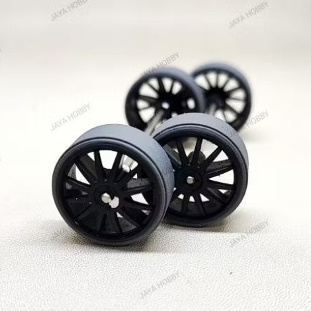 Jual Tamiya Ban Bubut STO Velg Fin Dish Ban Hard Medium Abu-Abu ...