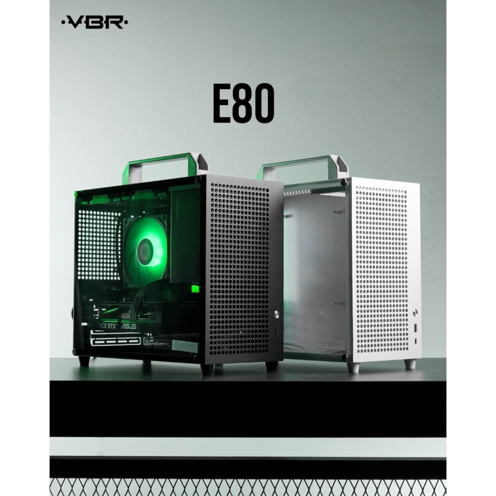 Jual VBR Casing Komputer E80 Compact Micro ATX, MATX - Case Komputer ...