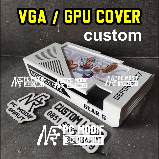Jual VGA COVER NON LED CUSTOM LOGO CUSTOM VGA CUSTOM DESIGN custom ...