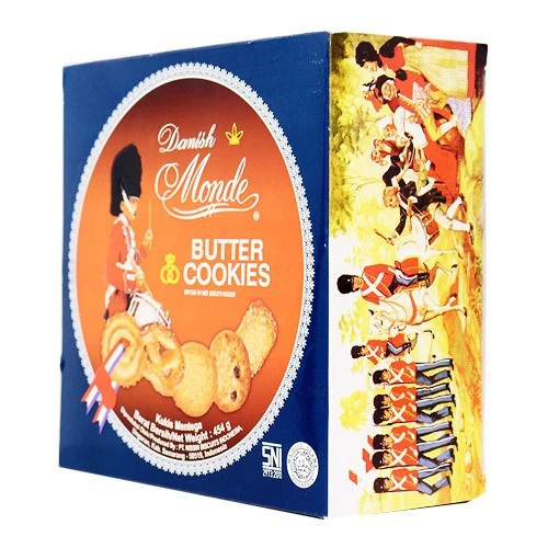 Jual MONDE BUTTER COOKIES KALENG 908 GR / 454 GR | Shopee Indonesia