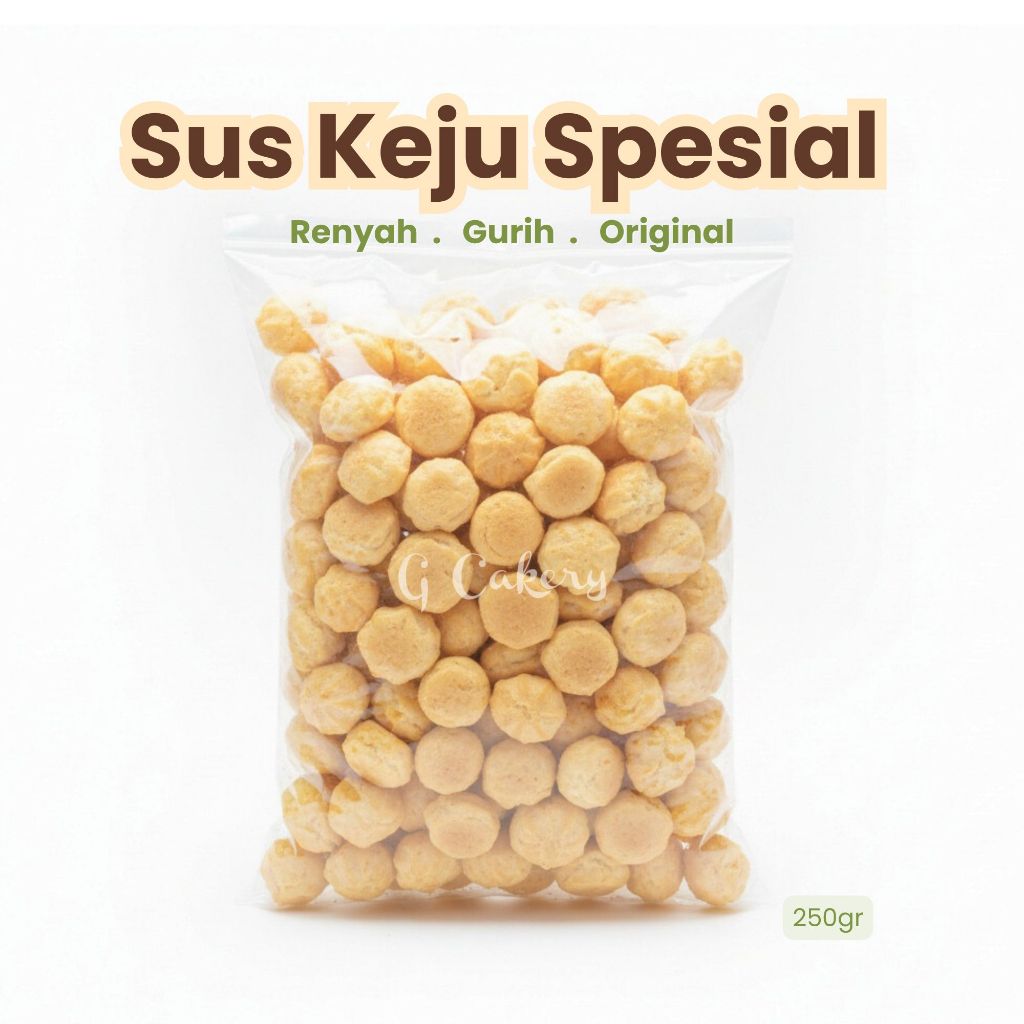 Jual Soes Keju Kue Sus Makanan Ringan Cemilan Soes Kering Bandung ...