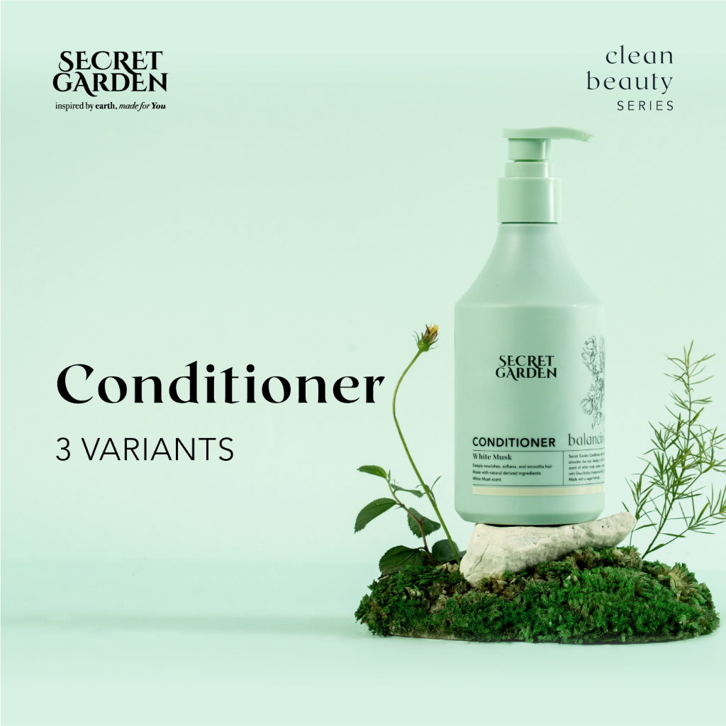 Jual [NEW LAUNCH] Secret Garden - Conditioner Clean Beauty Series 300ml ...