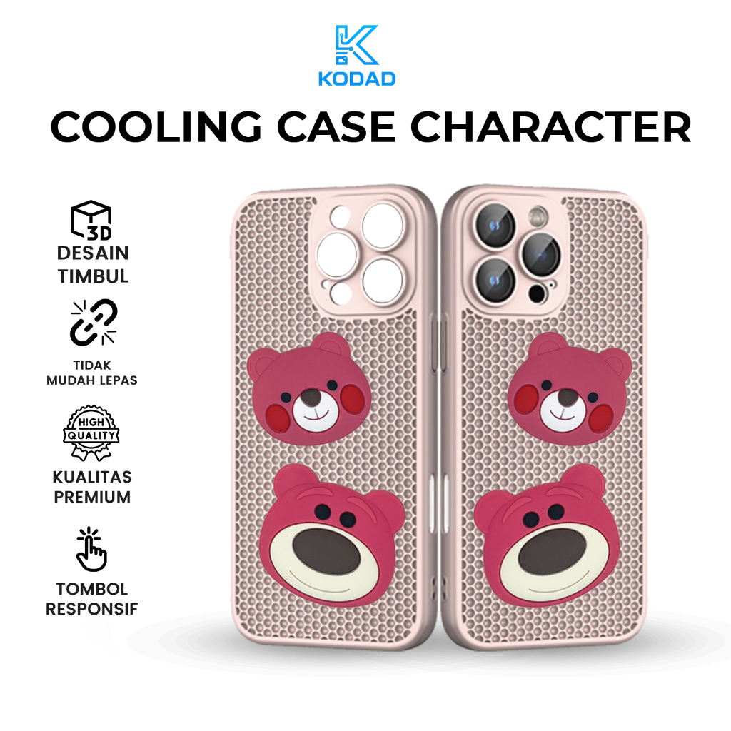 Jual KODAD Case iPhone Cooling Anti Panas 11/12/13/14/15/16 Pro Max ...