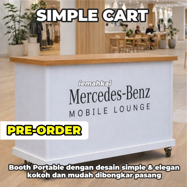 Jual SIMPLE CART - booth yang kokoh dan bisa menopang beban sampai 90kg ...