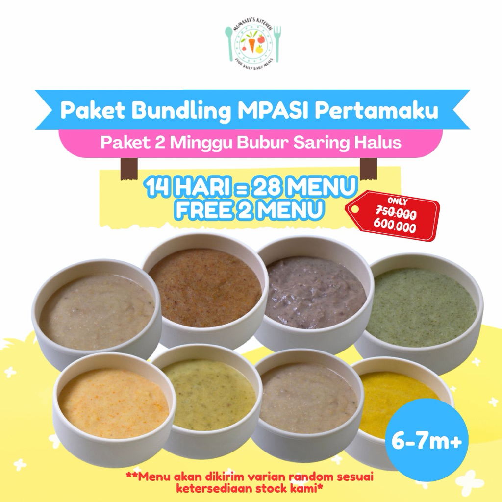 Jual PAKET BUNDLING MPASI PERTAMAKU (TEKSTUR HALUS 6-7 BULAN BB BOOSTER ...