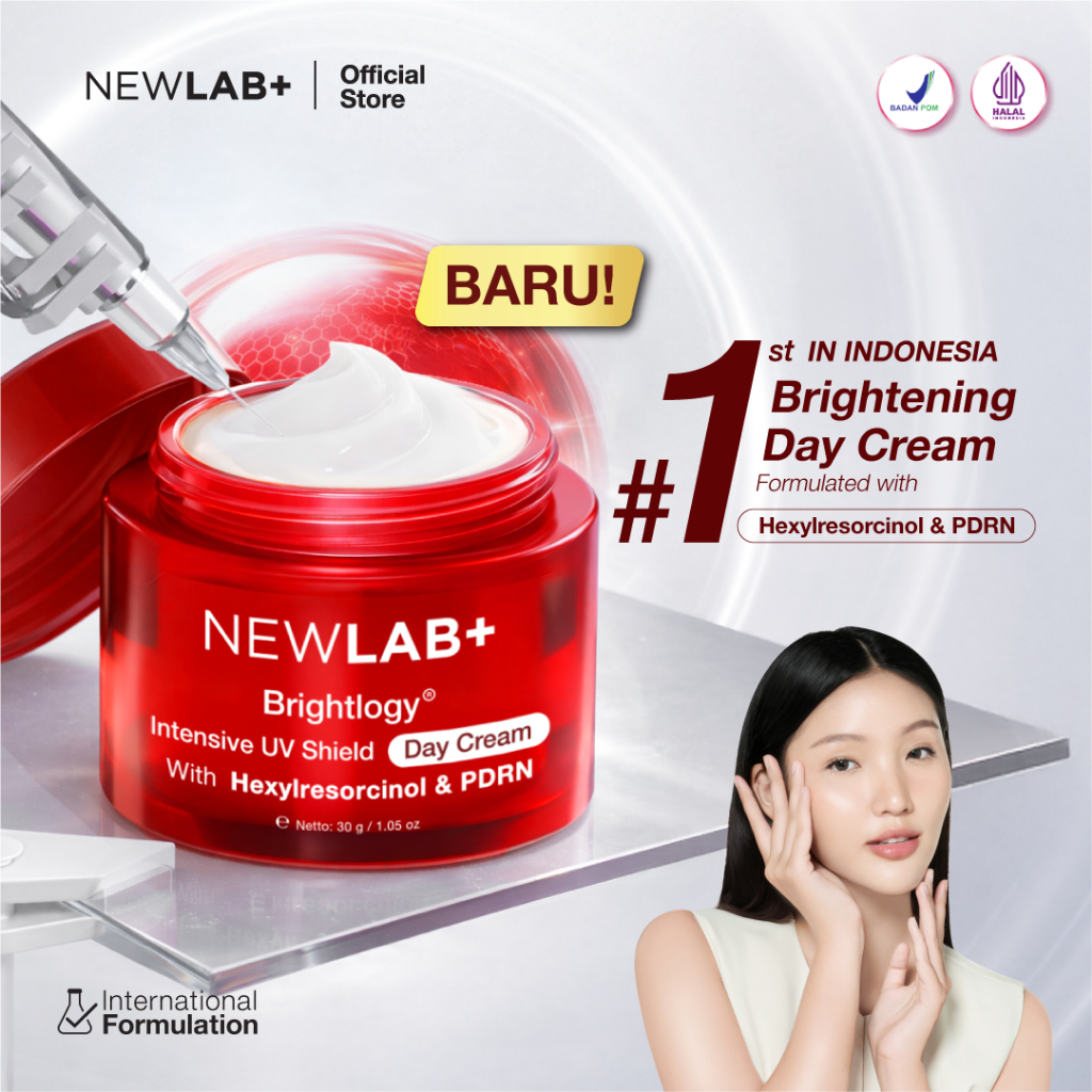 Jual NEWLAB - Brightlogy Intensive UV Shield Day Cream - Krim Muka ...