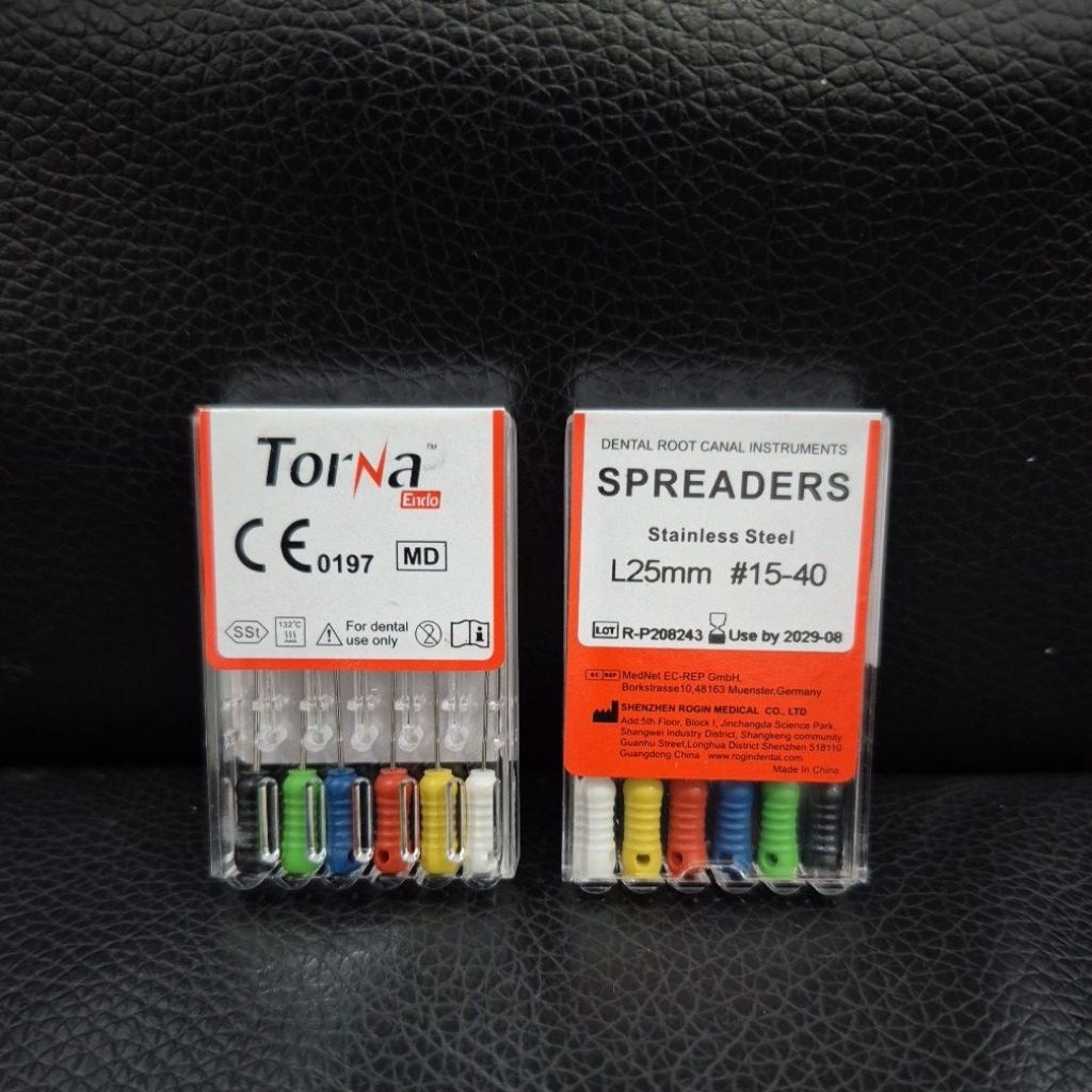 Jual File Spreaders #15-40 25mm Dental TORNA Jarum Endo Stainless steel ...