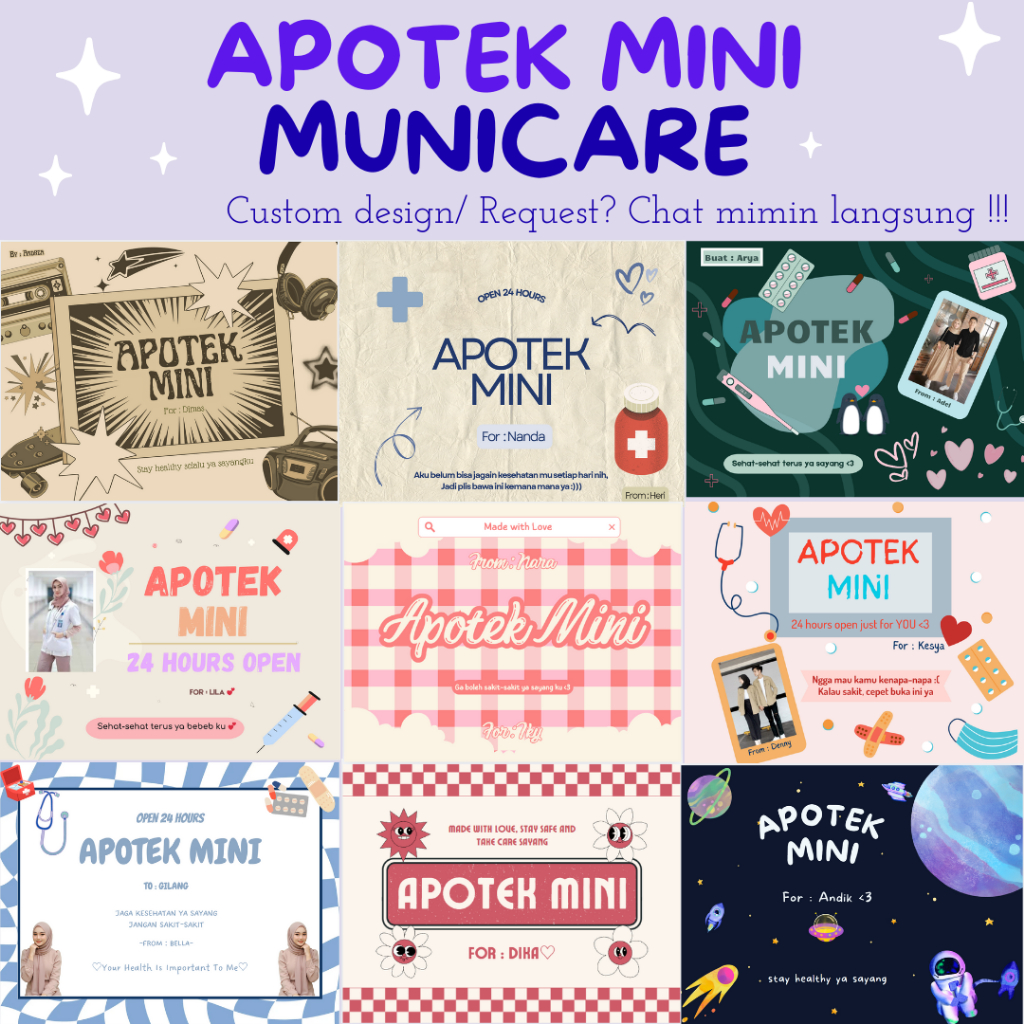 Jual Apotek Mini | Kado Untuk Pacar | Kotak Apotek Mini | Emergency Box ...
